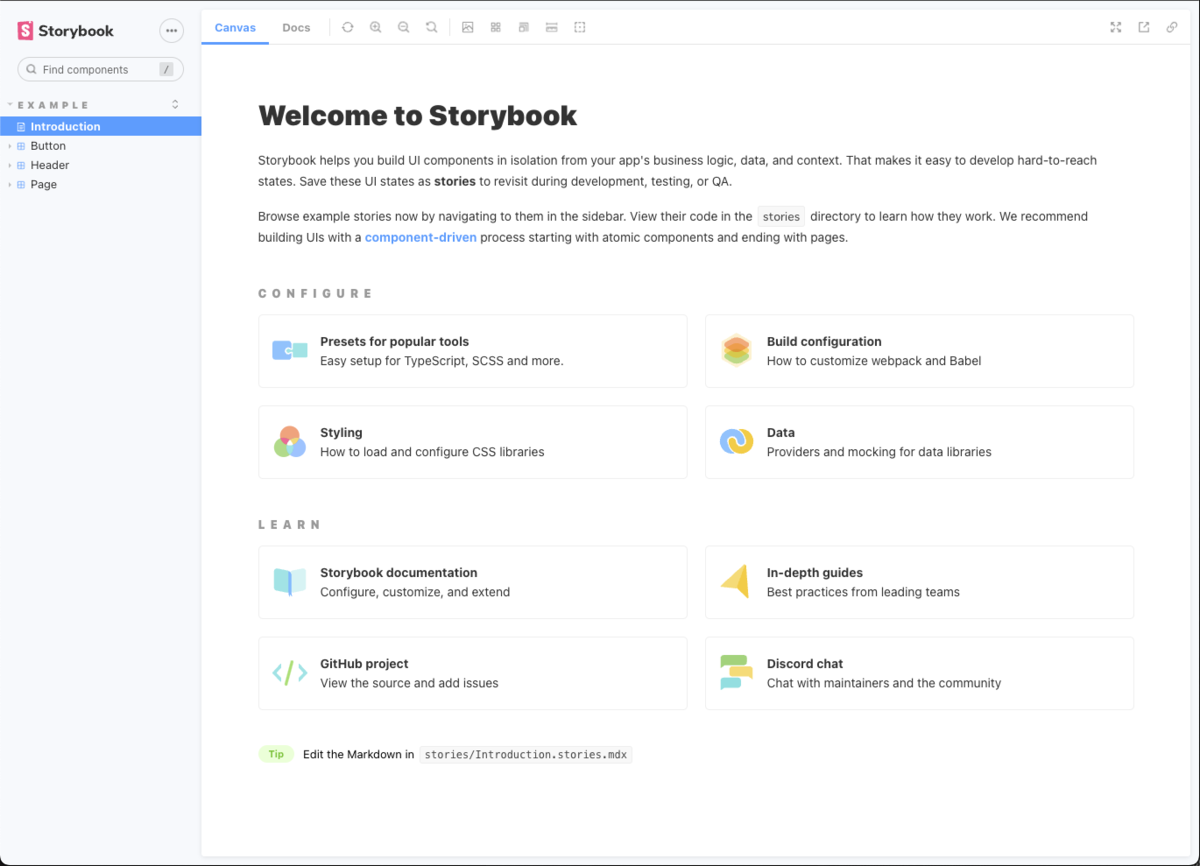 ReactプロジェクトにStorybookを導入する - のむのむのconsole.log