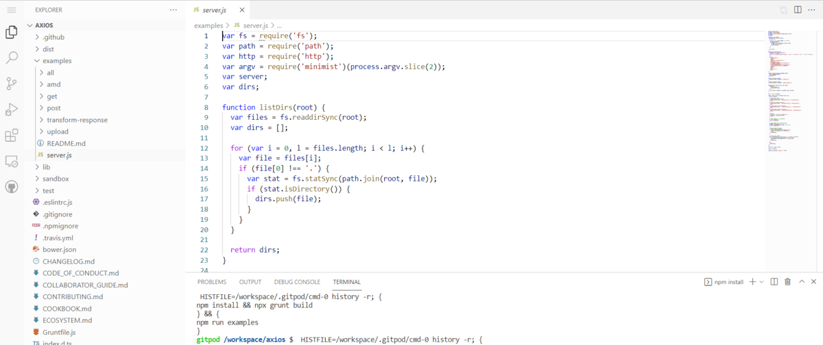 【Typescript】axiosのREADME読んでみた Part10 最終回【React】 - nomurabbitのブログ