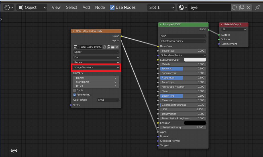 【Blender】Image Sequenceのパラメータを勉強してみた【3DCG】 - nomurabbitのブログ