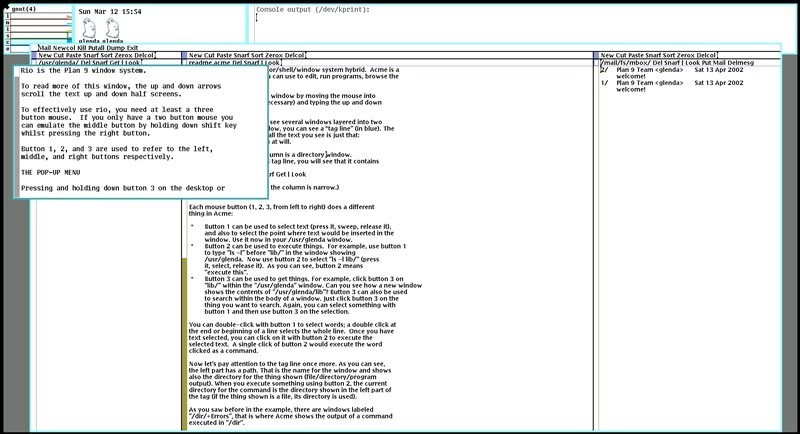 UNIX後継OS「Plan 9」をラズパイで体験 - nonbeiのIT備忘録