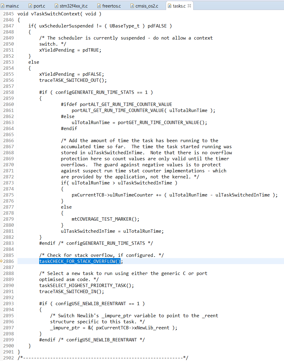 STM32CubeIde HardFault その4 stack over flow check - のねのBlog