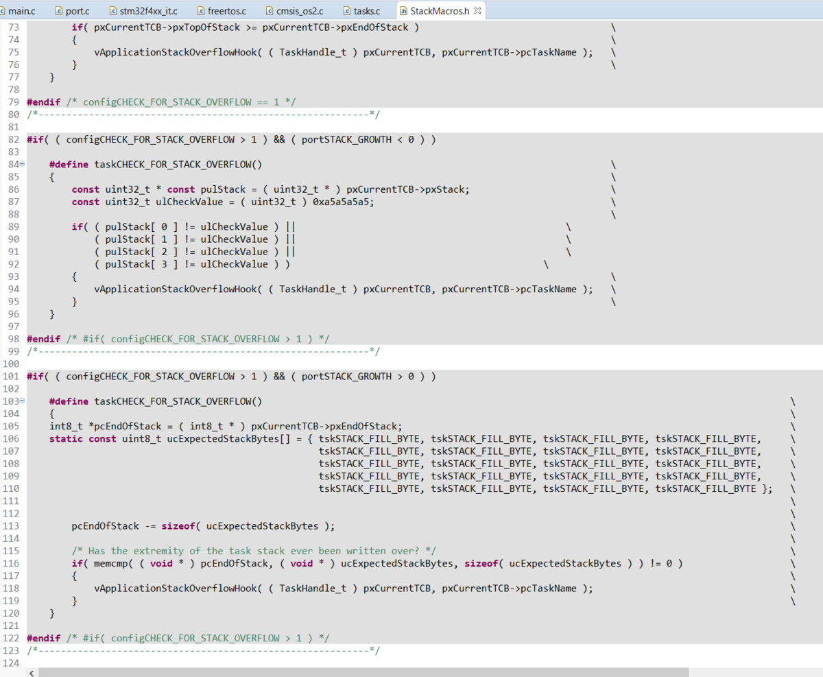 STM32CubeIde HardFault その4 stack over flow check - のねのBlog
