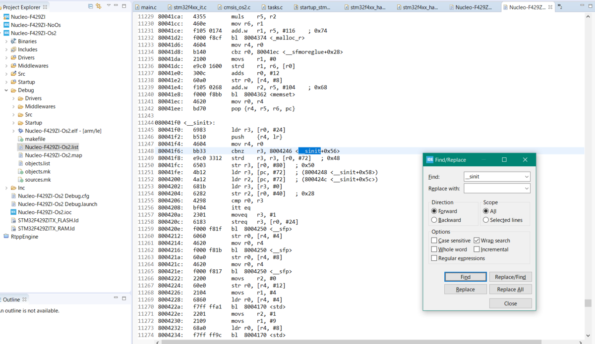 STM32CubeIde HardFault その7 _puts_r - のねのBlog
