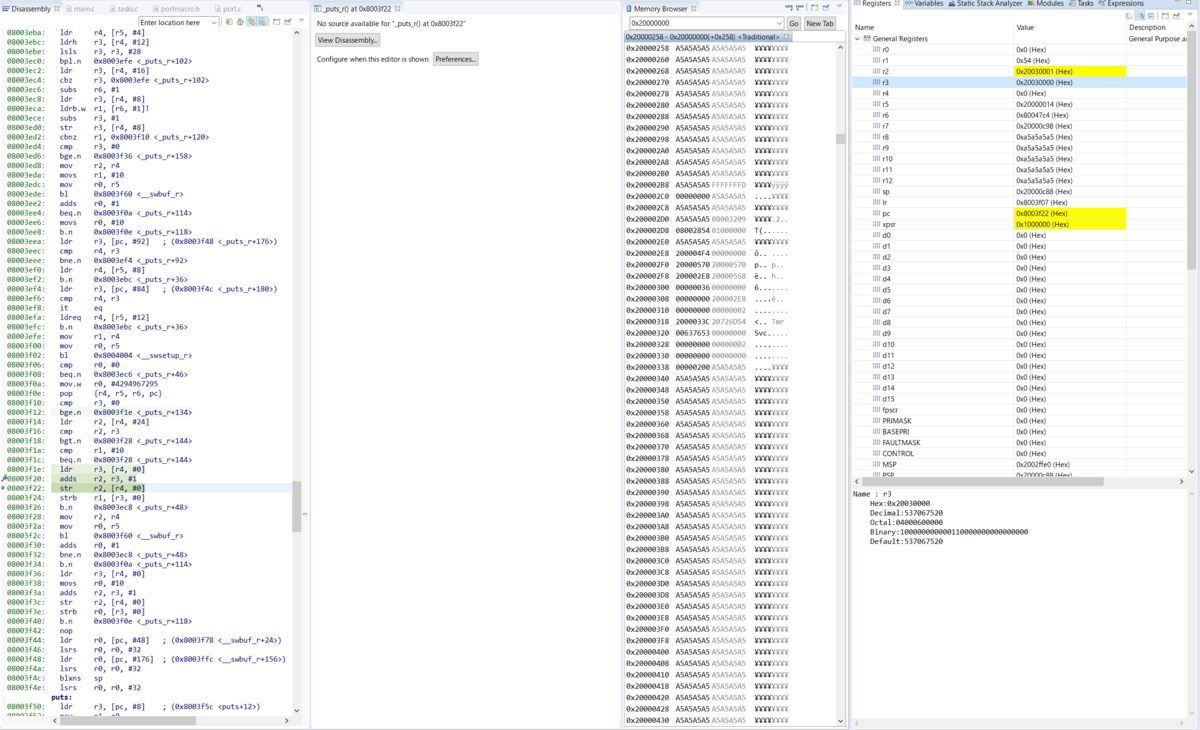STM32CubeIde HardFault その15 0x20030001 - のねのBlog