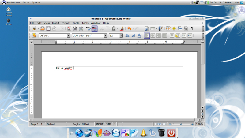Eeebuntu ってみた - 想像力の欠如は深刻な欠点の一つである。