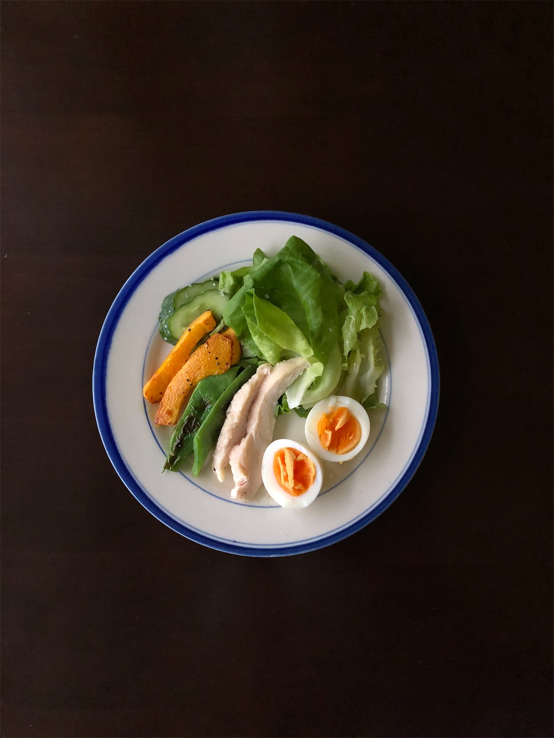 焼き野菜 - 朝たんぱく質生活の記録