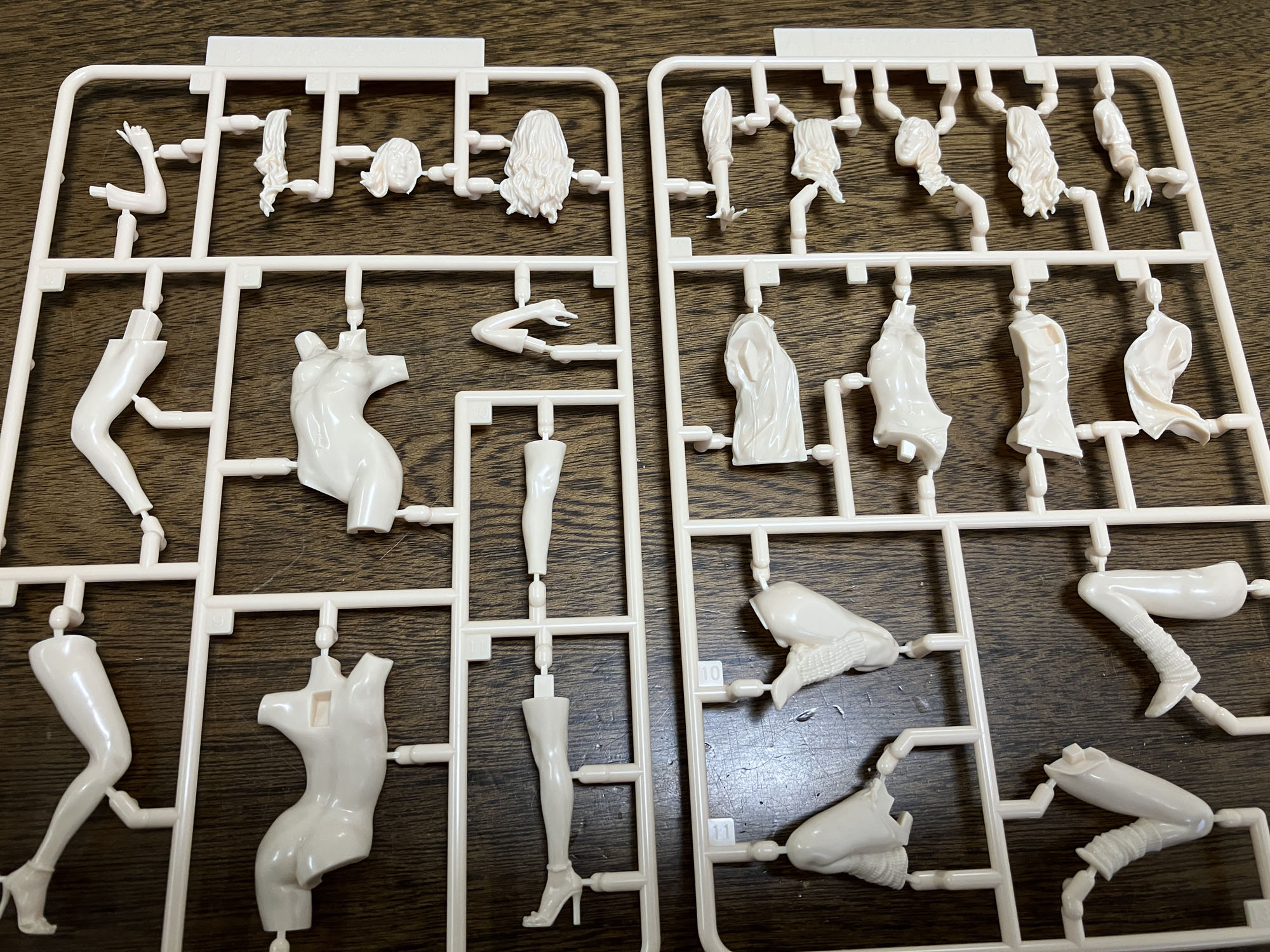 PLAMAX Naked Angel 1/20 AIKA を造る その1 - のりをスタイル