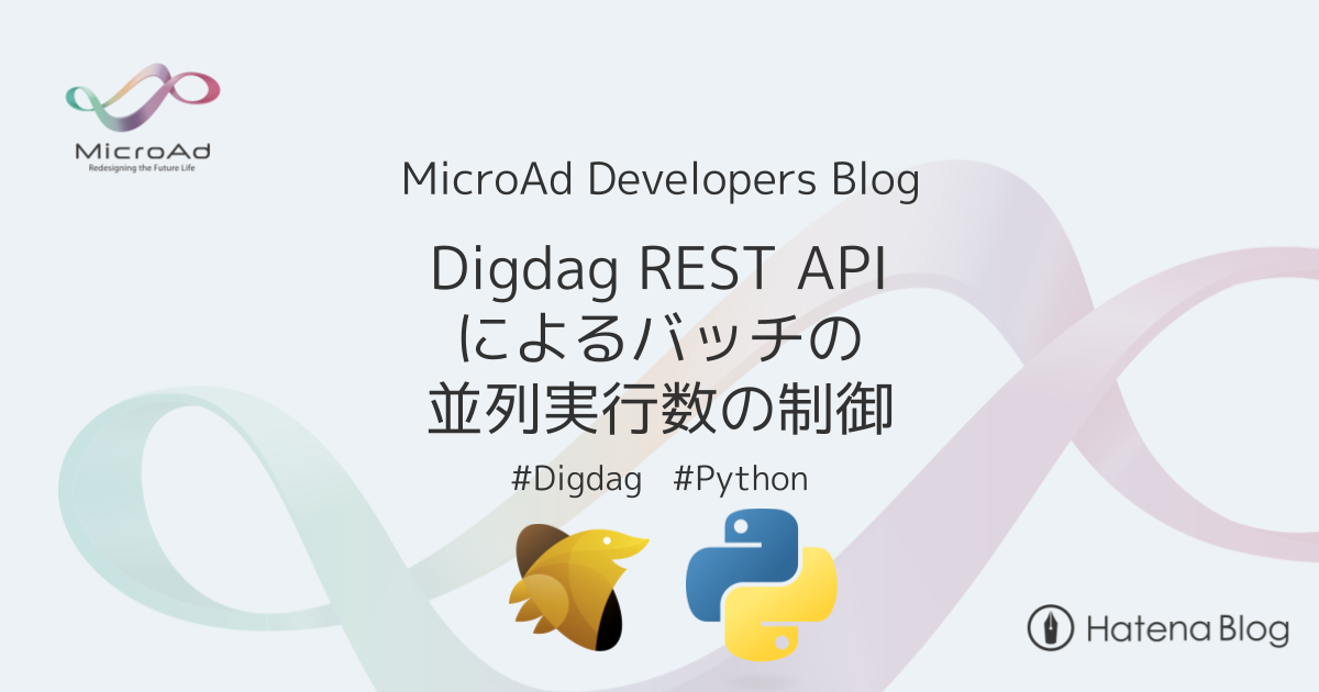 Digdag REST APIによるバッチの並列実行数の制御 - MicroAd Developers Blog