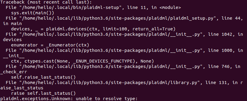 RX470で機械学習ことはじめ その7日 ～PlaidMLでOpenCL機械学習～ - なんとなく日誌