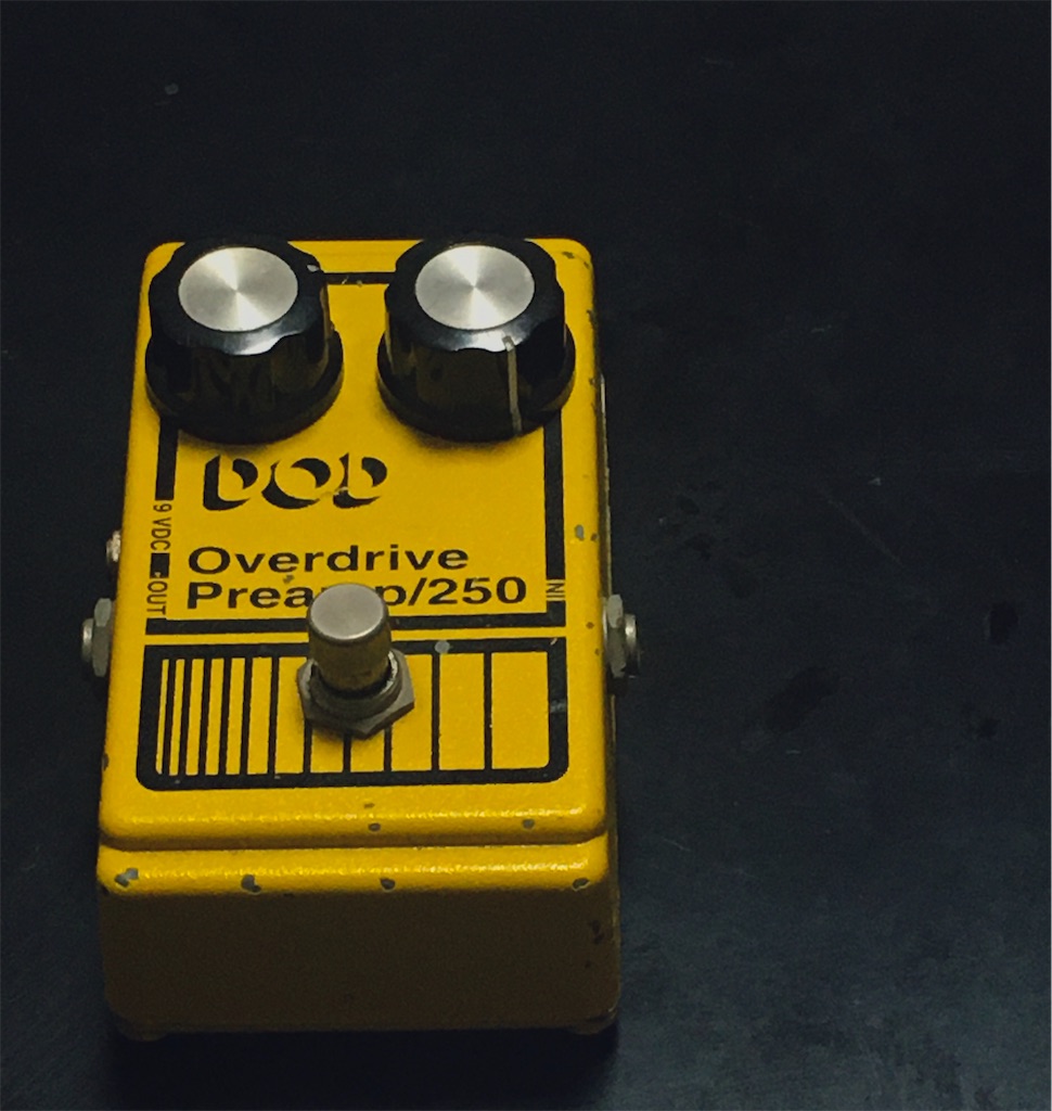 MXR / distortion + レビューとDOD 250との比較 - エフェクターレビューとメモ