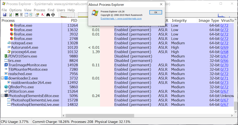 Windows Sysinternals 更新情報 (2019 年 6 月 30 日) － Autorunx v13.96、Procexp v16.26、Sysmon v10.2、ARM64版 ...