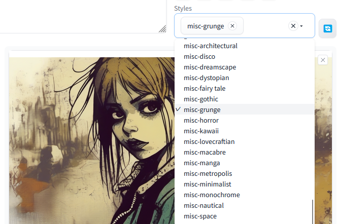 Stable Diffusion Web UIにFooocusのスタイルを取り込む - きしだのHatena