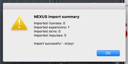 【reFX NEXUS2】EXPANSIONSの追加（拡張音源のインポート） - SAT04 CREATIVE SPACE