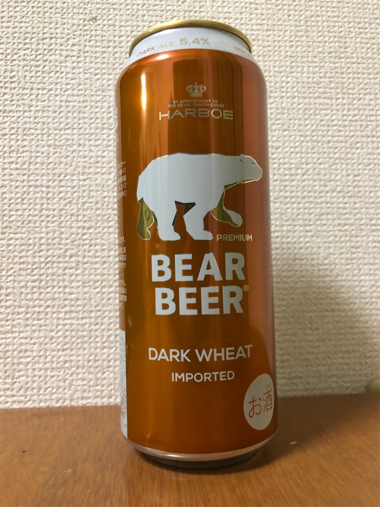 ドイツ HARBOE BEAR BEER DARK WHEAT - BrewNote