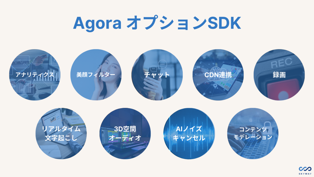 【Agora（Agora.io SDK）とは】Webアプリに利用できる？料金やAPIの種類、オプション機能なども徹底解説！ - SkyWay Blog