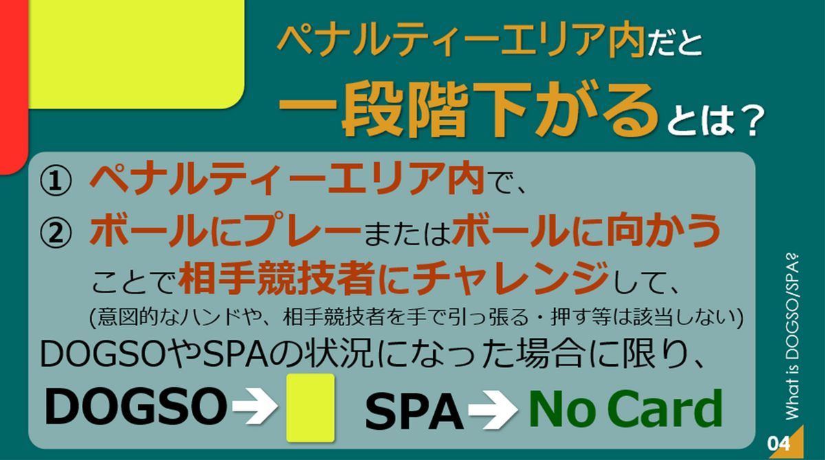 【サッカー】DOGSO(ドグソ)とは？/SPA(スパ)とは？ - numの野球・サッカーのルール解説
