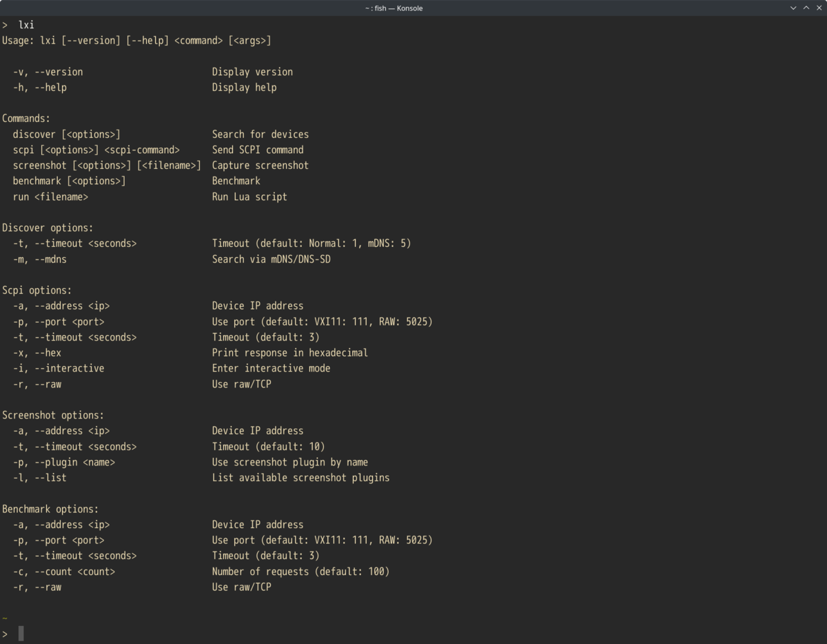 LXI tools を試してみる - 雑記帳