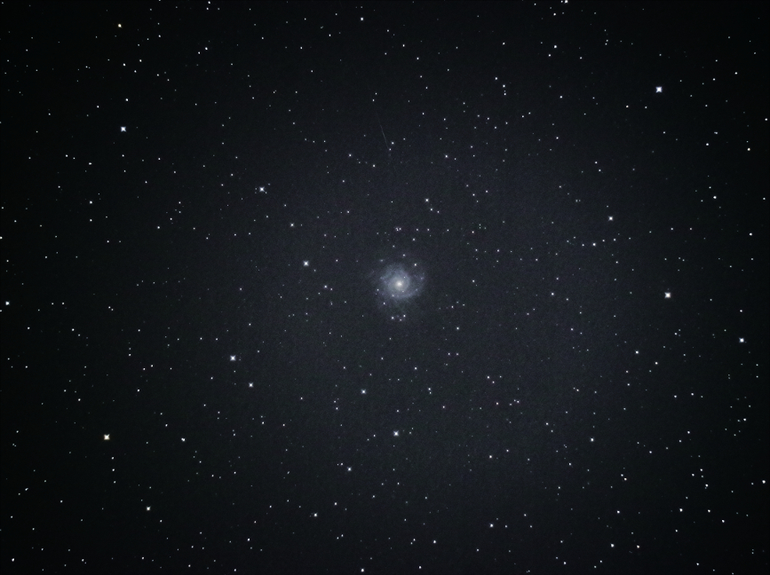 渦巻銀河 M74 うお座 & ぐるぐると穴あけ - nyancotan's diary 天体写真 in Hokkaido