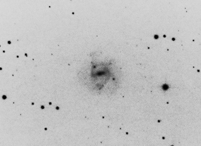 大車輪 NGC1073 棒渦巻銀河 くじら座 - nyancotan's diary 天体写真 in Hokkaido