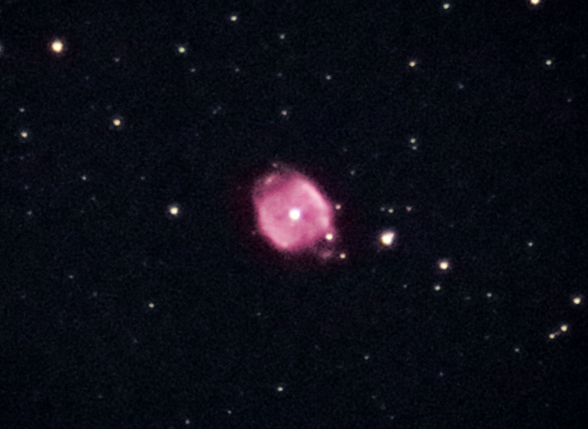 赤い惑星 NGC40 ケフェウス座 & 陰と陽 - nyancotan's diary 天体写真 in Hokkaido