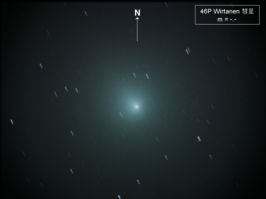 写ります EG Cnc & 46P Wirtanen彗星 12/5 - nyancotan's diary 天体写真 in Hokkaido