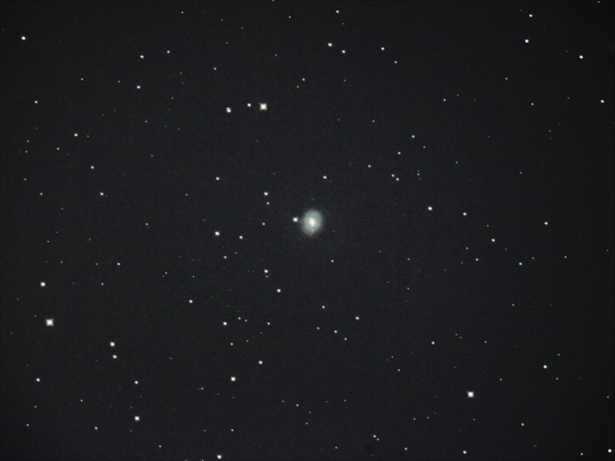 M74 M77 MT160 にて & 月（月齢 6.0日） - nyancotan's diary 天体写真 in Hokkaido