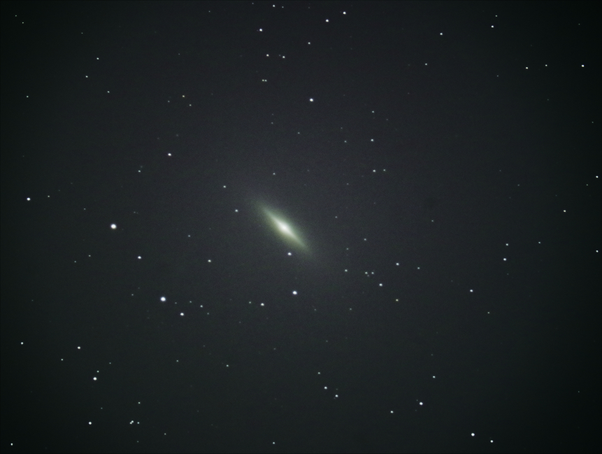 この銀河にも中心にブラックホール NGC3115 - nyancotan's diary 天体写真 in Hokkaido