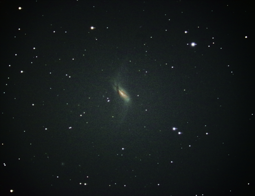 月面エックスならぬ銀河エックス NGC660 - nyancotan's diary 天体写真 in Hokkaido
