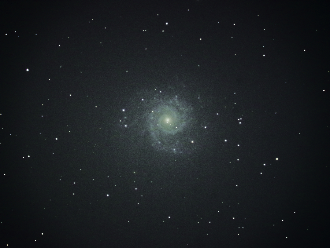 M74 うお座 渦巻銀河 & 小さな渦巻南下中 - nyancotan's diary 天体写真 in Hokkaido