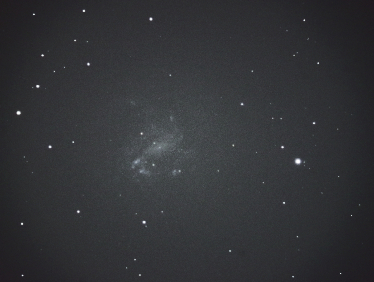 怪しい NGC4395 りょうけん座 棒渦巻銀河 - nyancotan's diary 天体写真 in Hokkaido