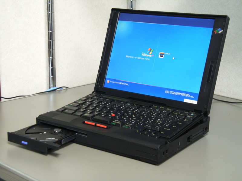 ThinkPad 760XDにWindows XPをインストール - にゃののん日記