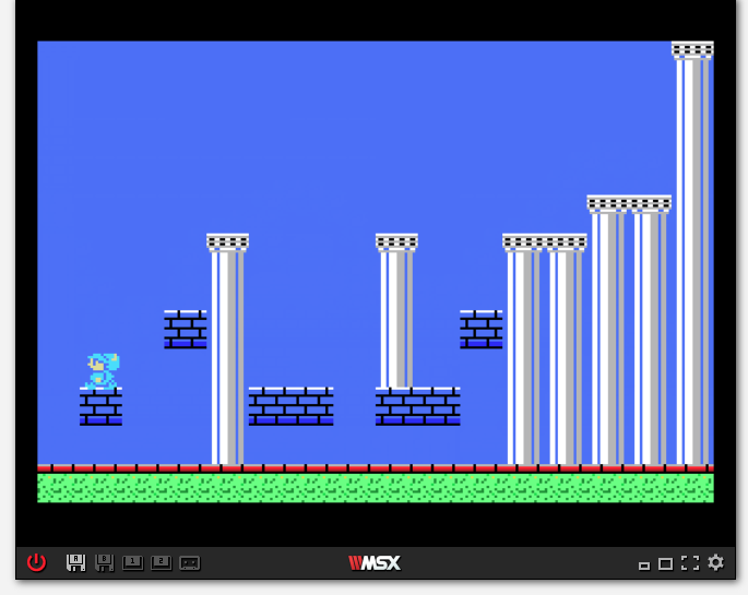 MSX BASICで自分のゲームを！第12弾。 BLOADでMAPデータの読み込み。(URLクリックで実行できます) - ニャオニャオ21世紀