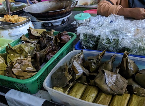 ムラピ山に近いPasar PAKEMで朝散歩 ～ジョグジャカルタ編～ - いちの木の小屋と山