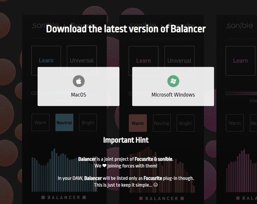 【無料】数秒でバランスを整えてくれるオートEQ、sonible「Balancer」を使ってみた【4月13日まで】 - みそじのおんかつ