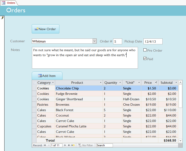 Access 2016: Working with Forms - octaonenetwork’s blog