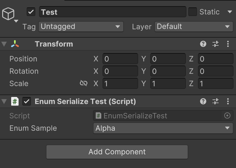【Unity】Enum（列挙型）を文字列としてシリアライズする属性を作る - octo127’s blog