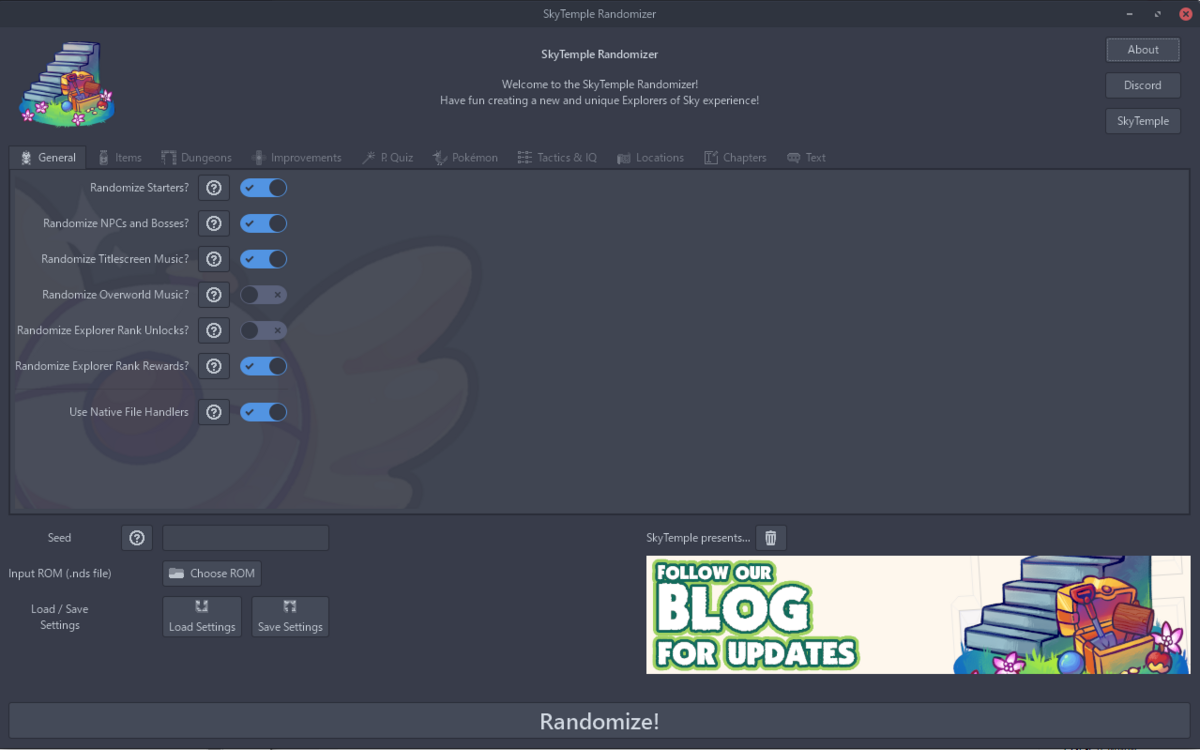 ポケダン空ランダマイザー「SkyTemple Randomizer」で遊んでみよう - 白銀のライねる