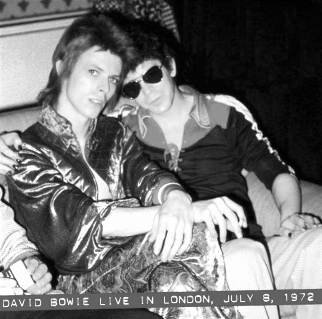 Lou Reed & David Bowie - Ziggy Meets Lou 1972 - officewildsideの日記