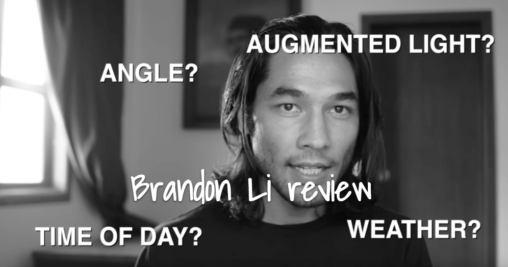 Youtube review Brandon Li - Film Making FAQ (and why it doesn't matter ...