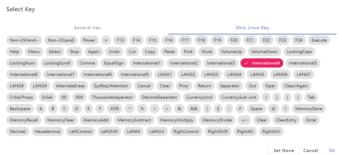 SayoDeviceのキーについて - とりあえず日記