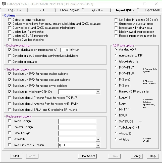 DXKeeperをインストールしてみた（覚書） - ほぼ自分の覚え書き
