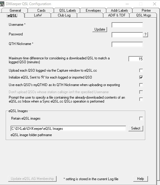 DXKeeperをインストールしてみた（覚書） - ほぼ自分の覚え書き
