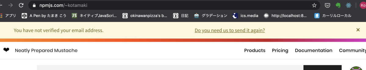 npm 】簡単な npm パッケージを作る - tamakipedia