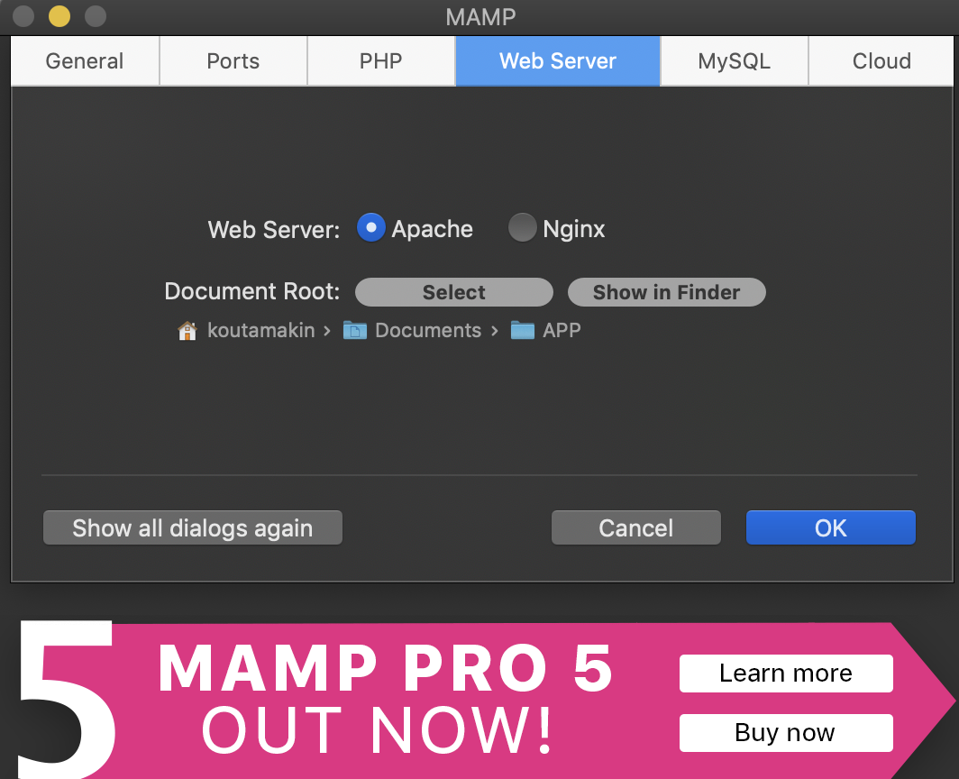 wordpress 】 MAMP を起動させてローカルでワードプレスを立ち上げる - tamakipedia