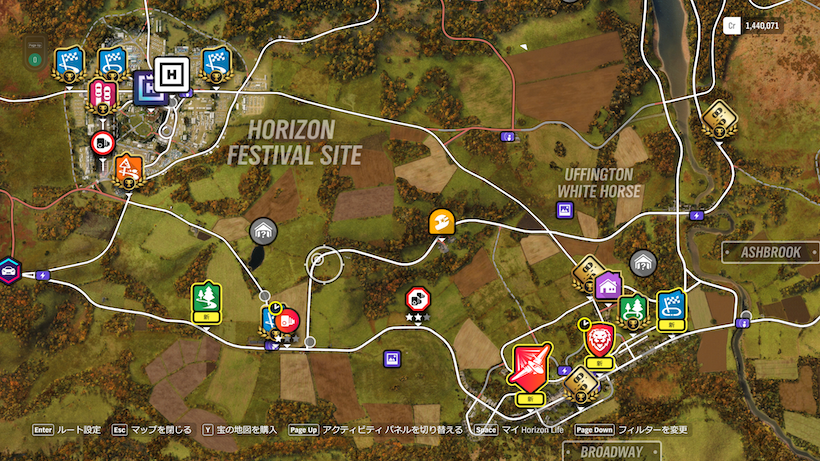 【マップ】Forza Horizon 4の掘り出し物まとめ一覧（攻略） - やっぱりMONOが好き