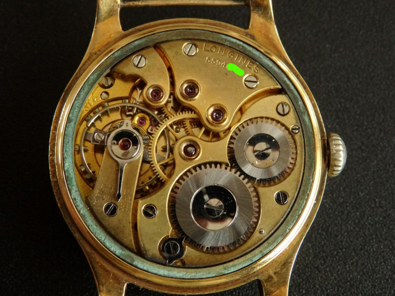 3. LONGINES cal.27O(27.o/27.0) 1930'S 18ct. solid gold case - From time ...