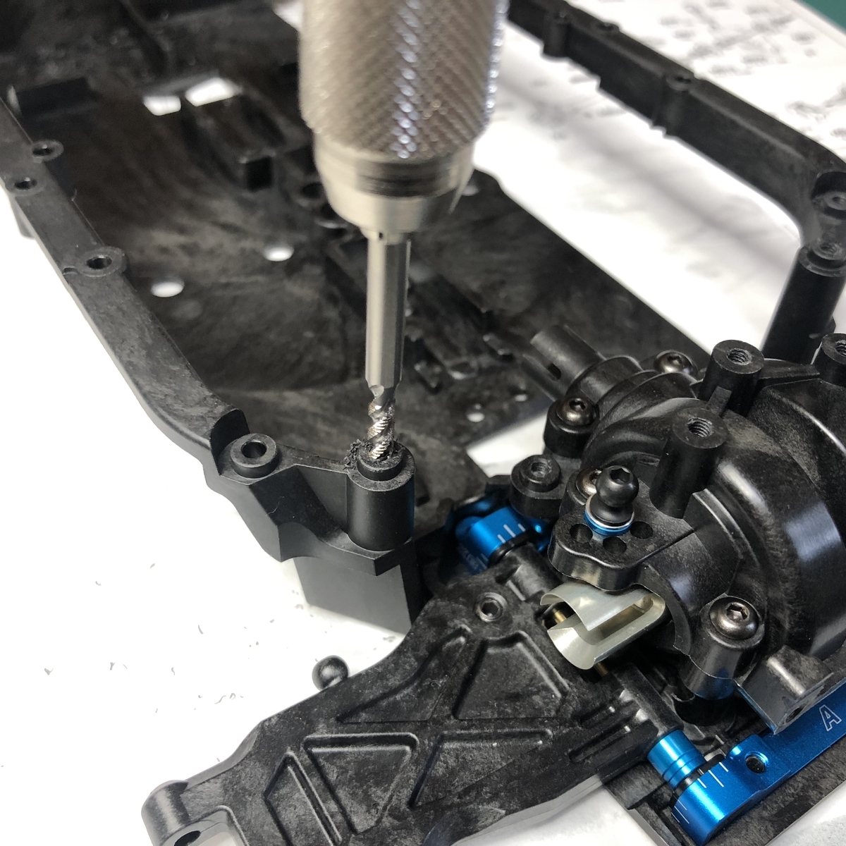 TB-05R Build ⑨⑩,⑮⑯（フロント・リヤデフ） - 新・すもうあしこし～三畳間工房より～