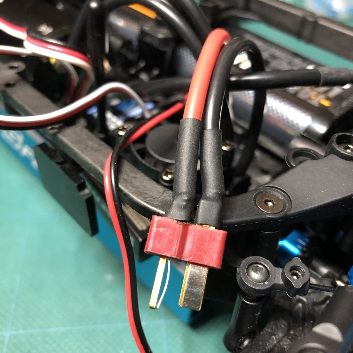 TB-05R Build ㊵-㊺ (メカ類車載2～完成) - 新・すもうあしこし～三畳間工房より～