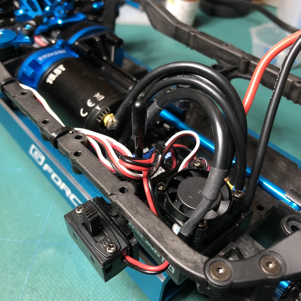 TB-05R Build ㊵-㊺ (メカ類車載2～完成) - 新・すもうあしこし～三畳間工房より～