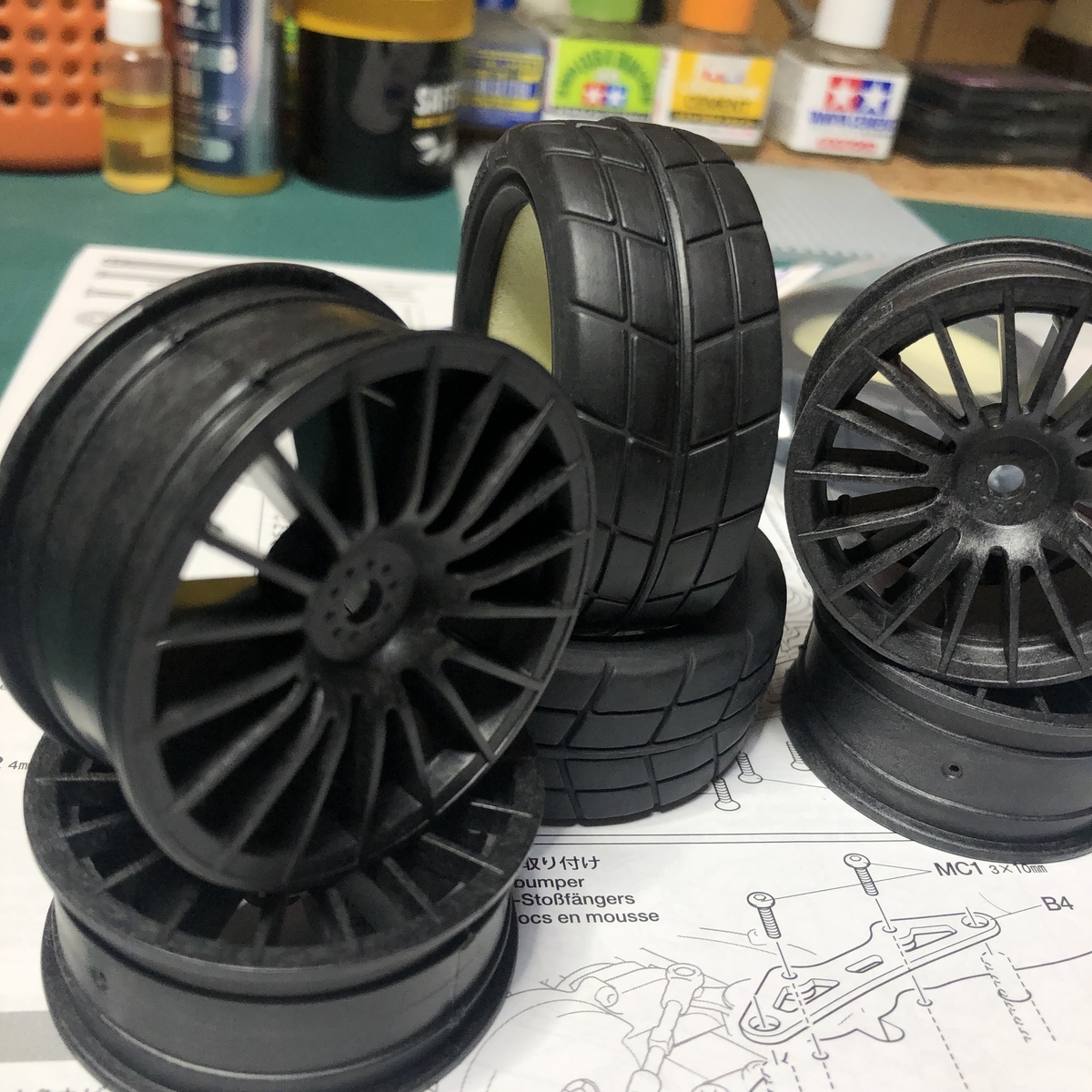 TB-05R Build ㊵-㊺ (メカ類車載2～完成) - 新・すもうあしこし～三畳間工房より～